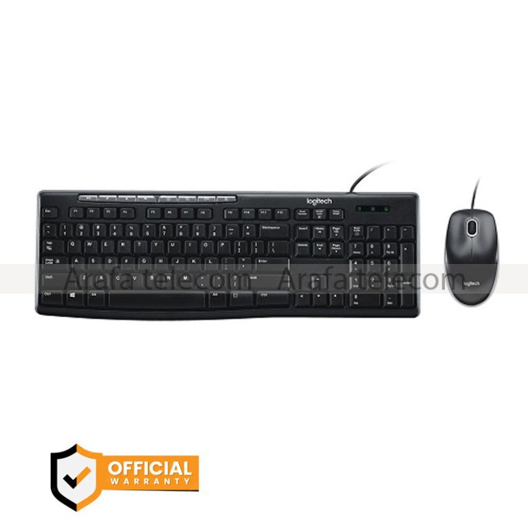 Logitech MK200 Wired Mouse & Keyboard Combo - Arafa Telecom