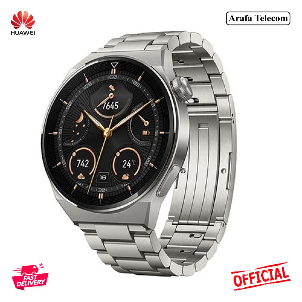 Huawei Watch GT 3 Pro Titanium Smart Watch - Arafa Telecom