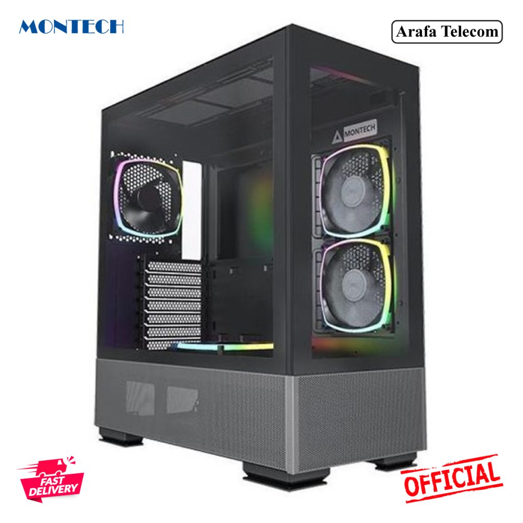MONTECH SKY TWO ATX MID-TOWER CASING - Arafa Telecom